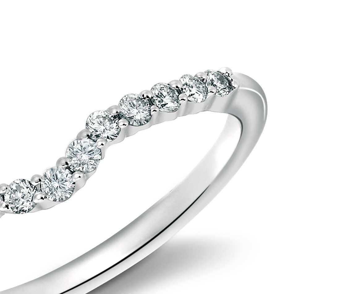Original Empire 0,23 ct DIAMANTBANDRING MIT MEHREREN DIAMANTEN ...